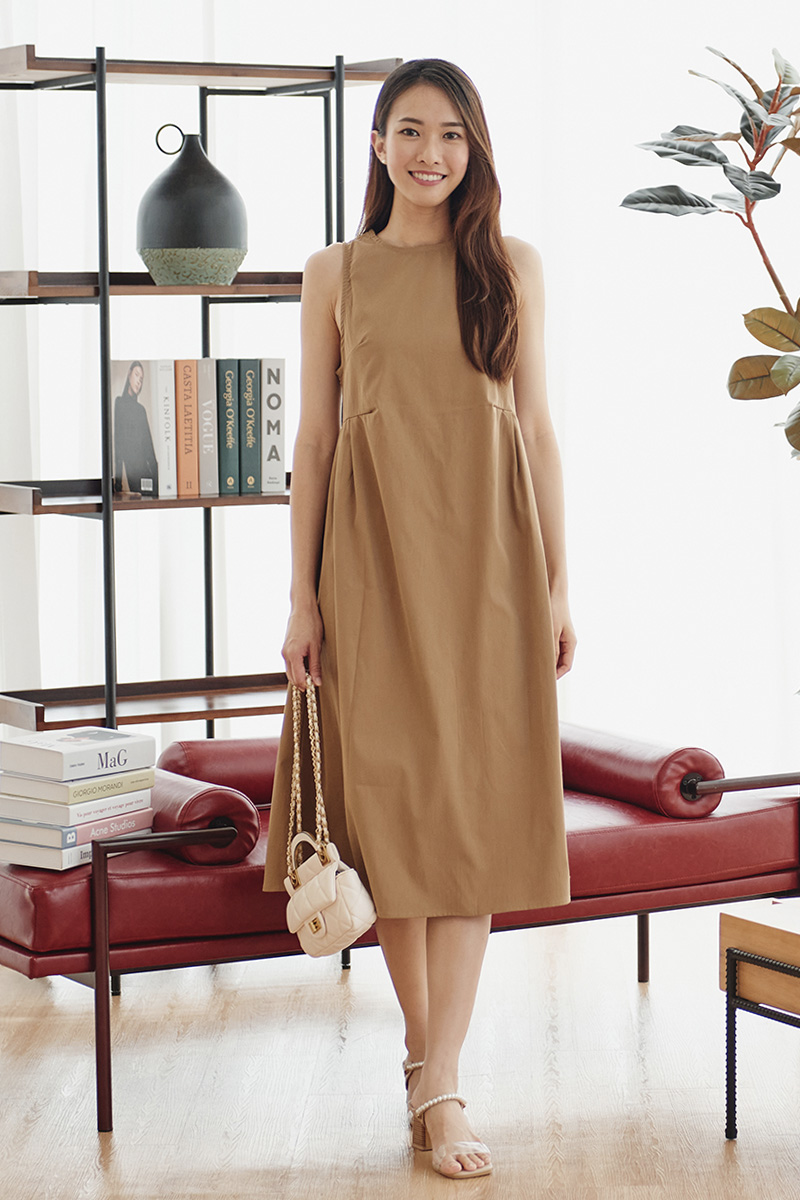 Glamp Tent Dress (clay) | Lollyrouge